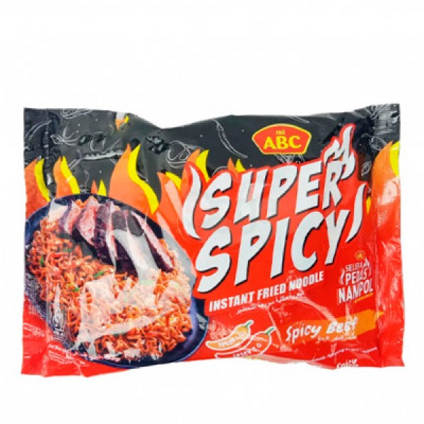 Mugen Foods Mi Instant Super Spicy Pedas Nampol 80g Mi ABC